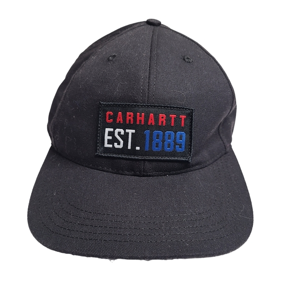 Carhartt | Accessories | Carhartt Black Baseball Cap Hat Est 889 ...